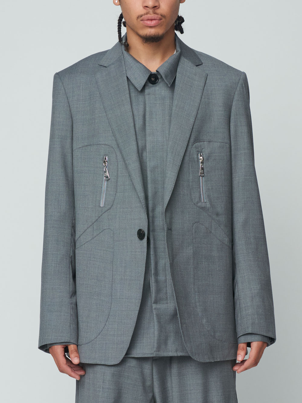Mens Thomas Over Shirt Pewter Grey – Wynn Hamlyn