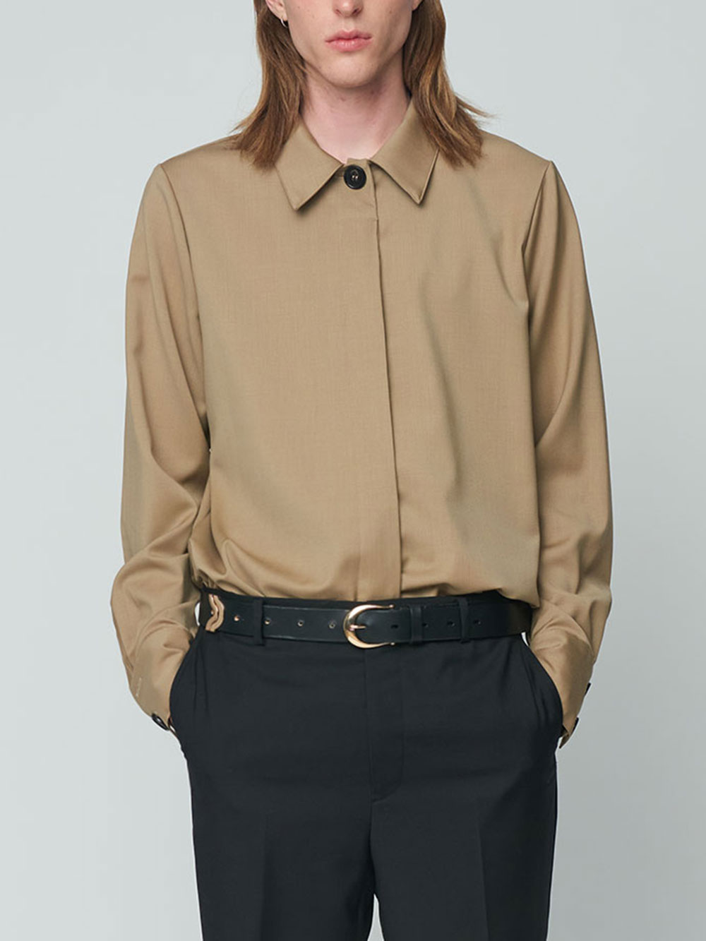 Mens Thomas Over Shirt Pewter Grey – Wynn Hamlyn