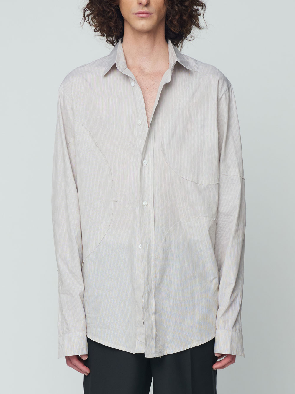 Mens Thomas Over Shirt Pewter Grey – Wynn Hamlyn