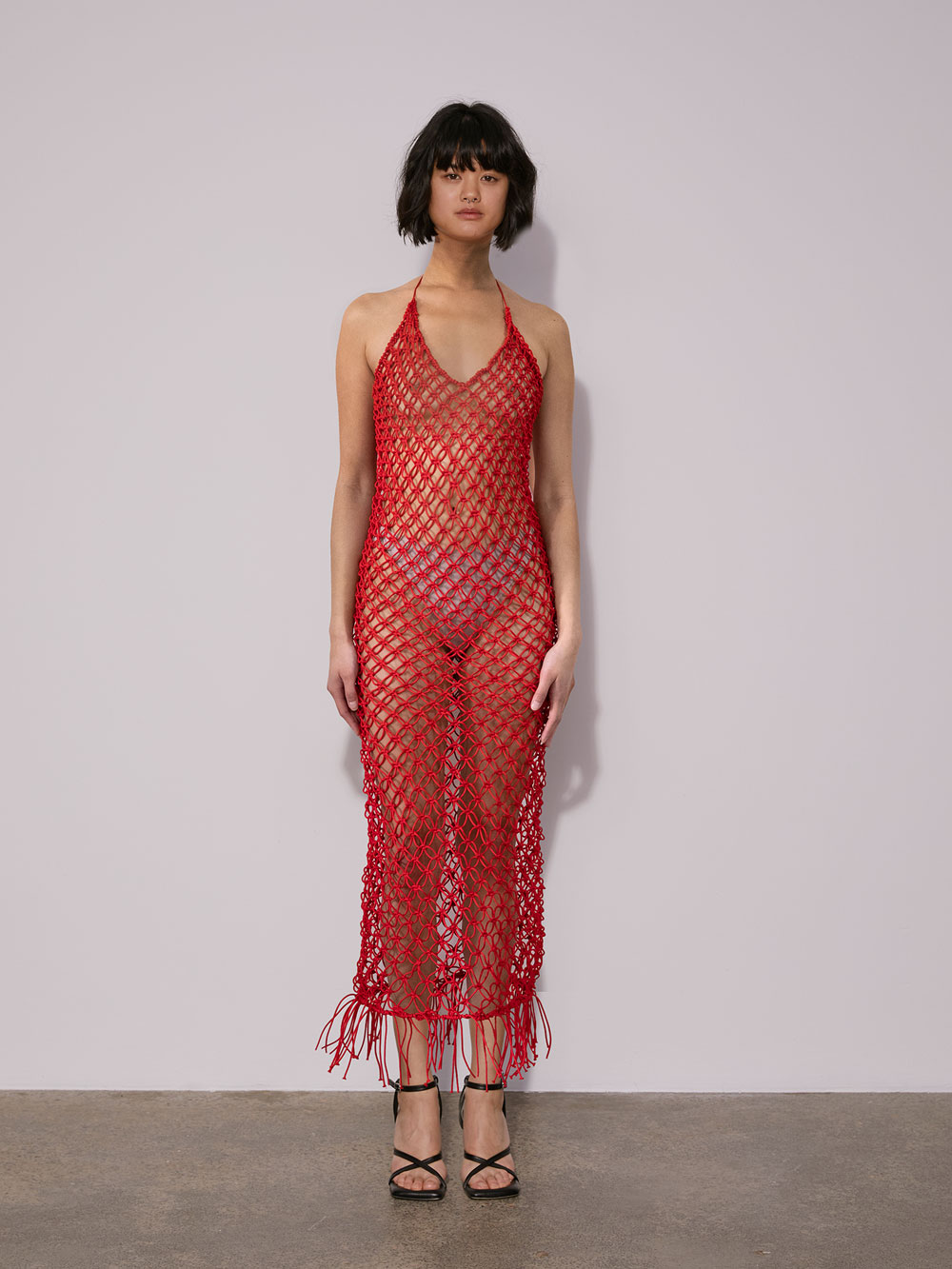 Saturday Dress Red – Wynn Hamlyn