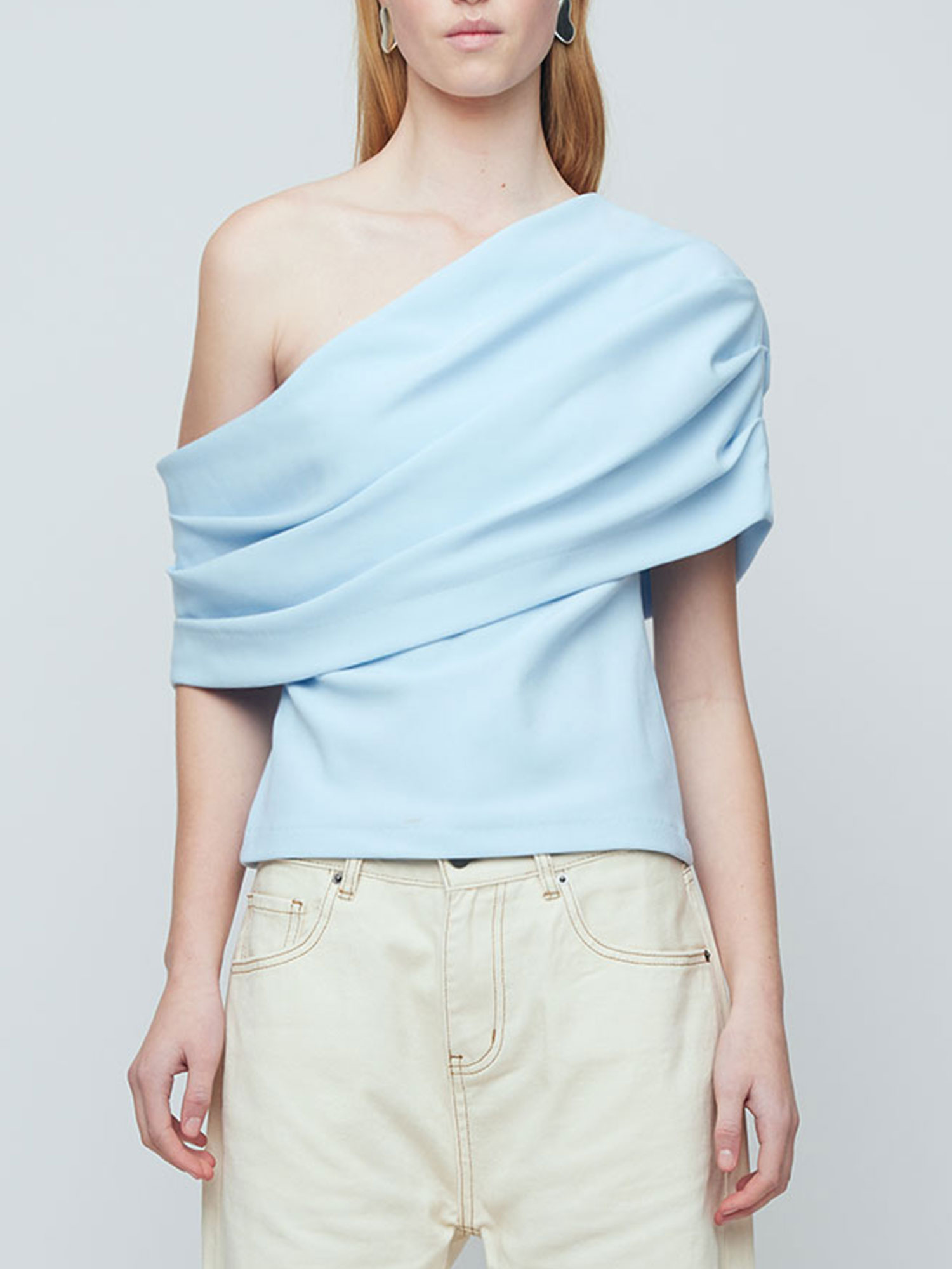 Chloe Top Icy Blue – Wynn Hamlyn
