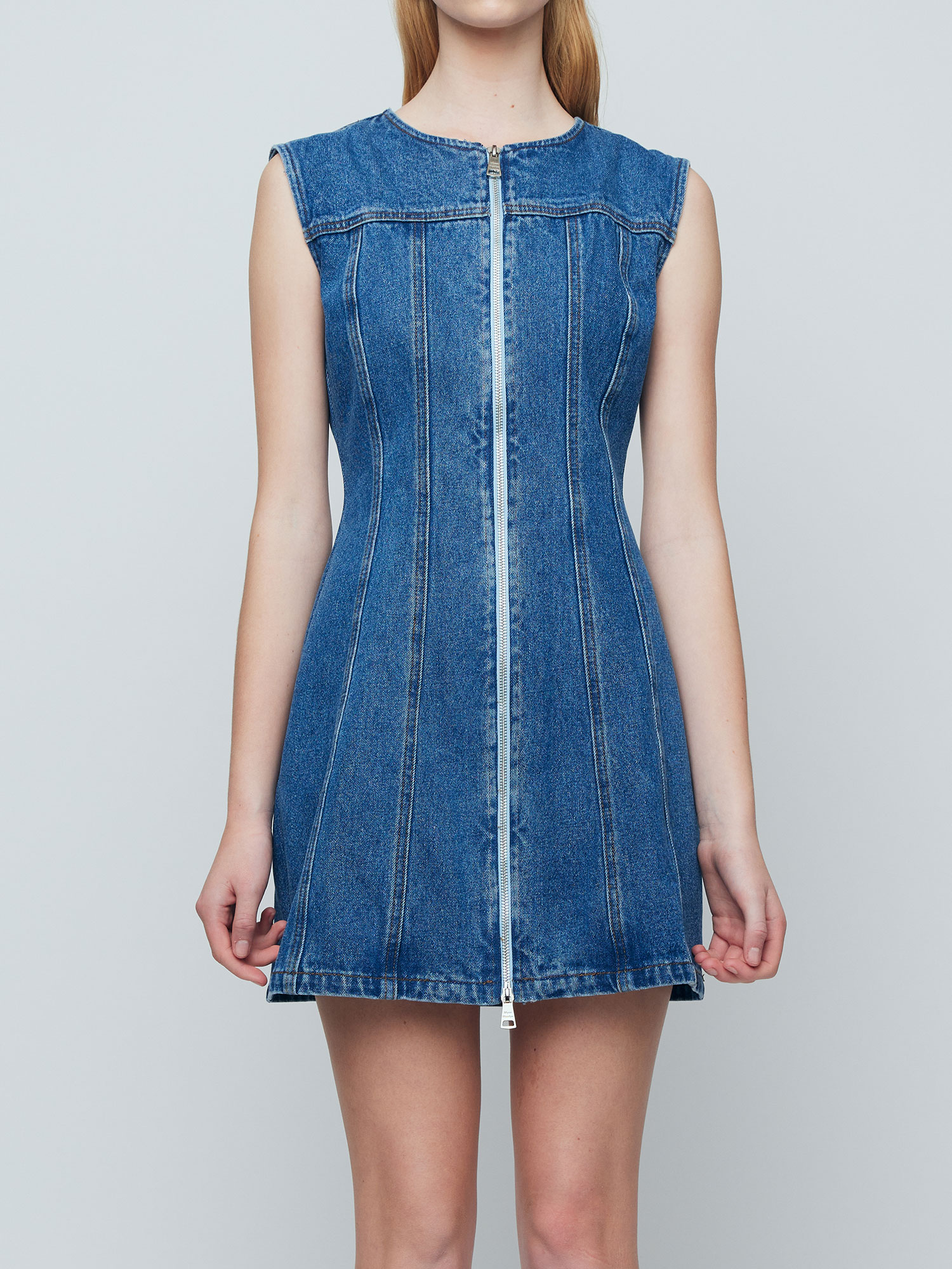 Panel Denim Jacket Indigo – Wynn Hamlyn