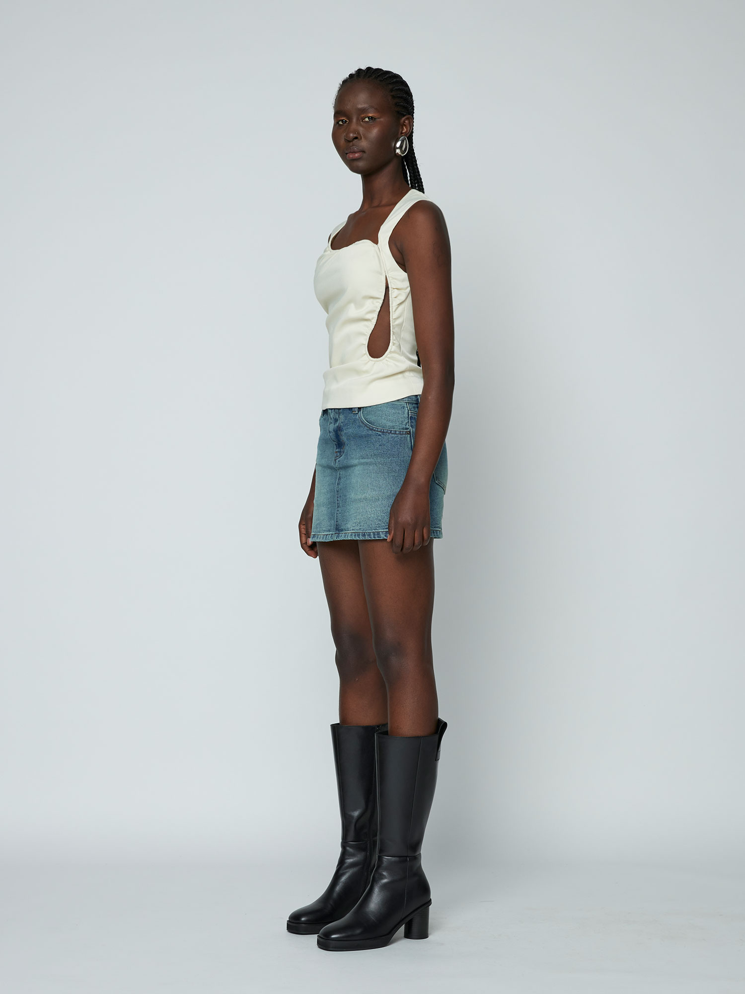 Ella Maxi Dress Ivory – Wynn Hamlyn