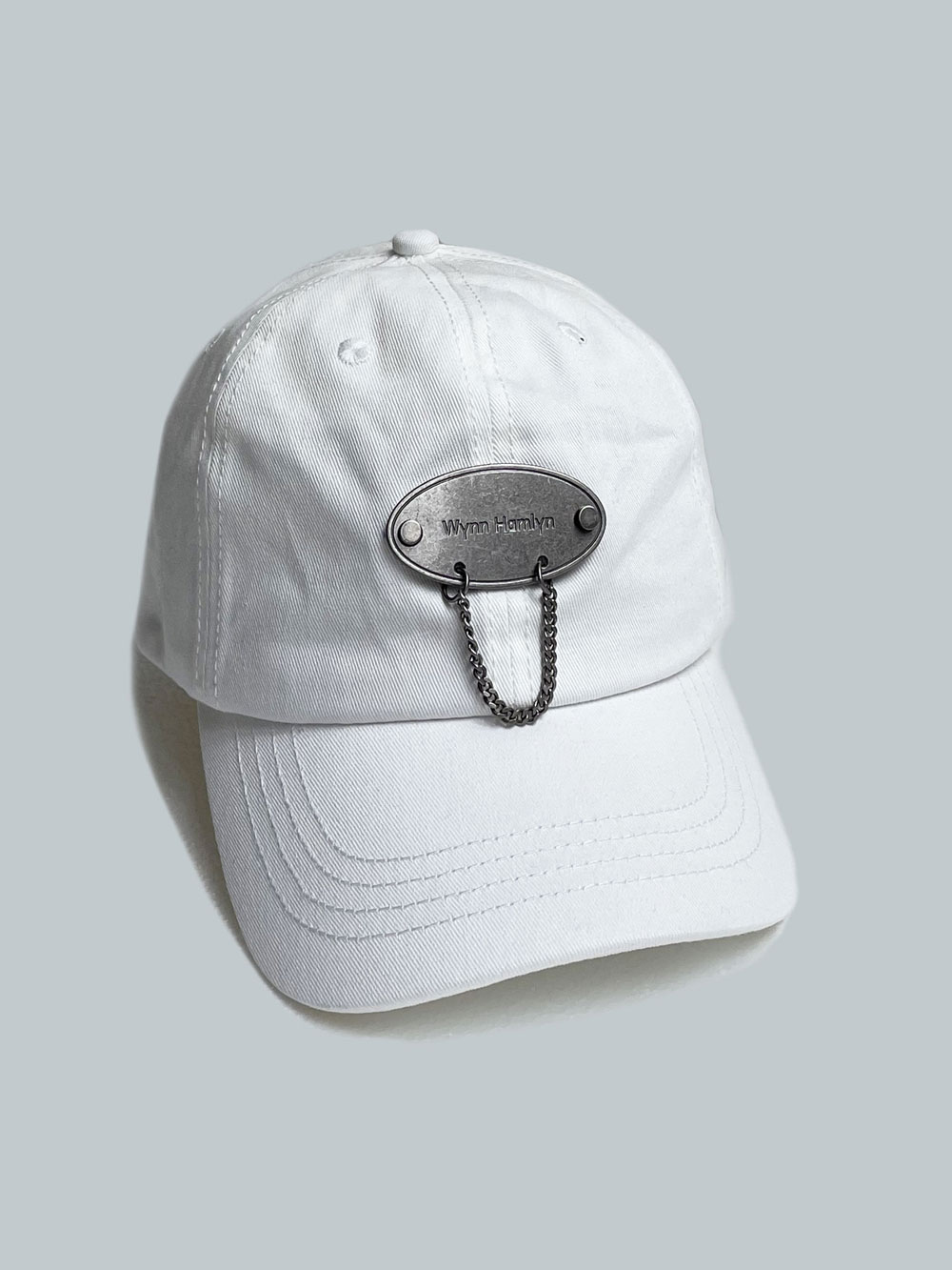 Emblem Cap White – Wynn Hamlyn