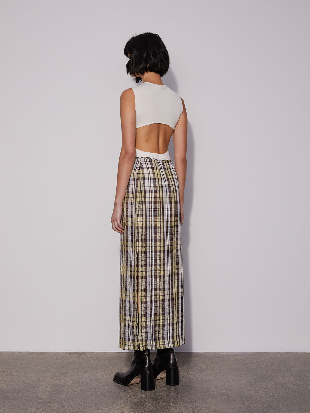 Leaf Tank Ivory – Wynn Hamlyn