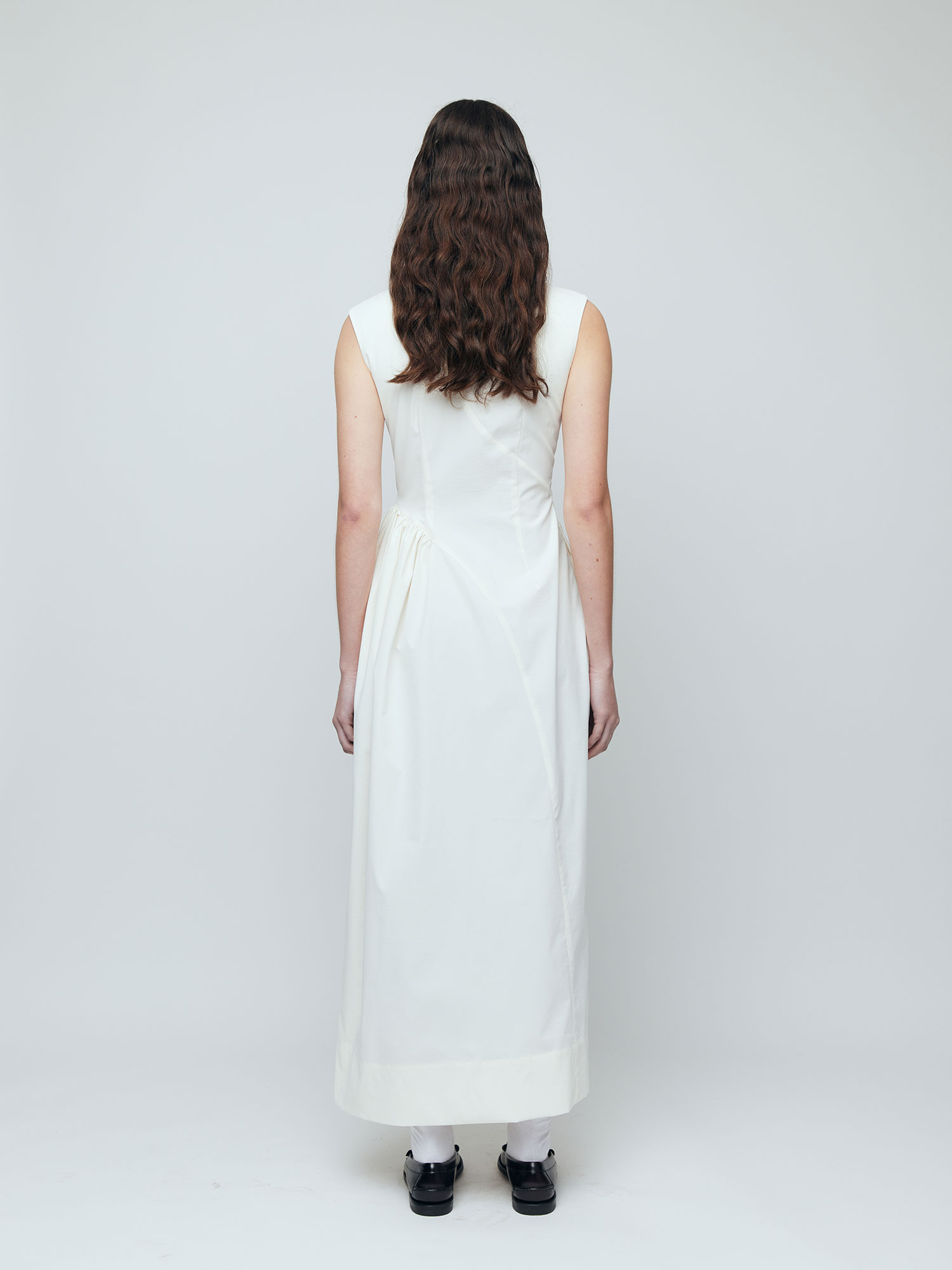 Mei Dress Ivory – Wynn Hamlyn