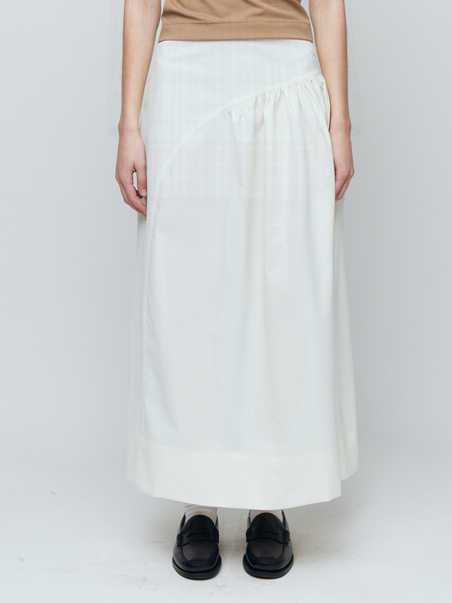 Eleanor Skirt Ivory – Wynn Hamlyn