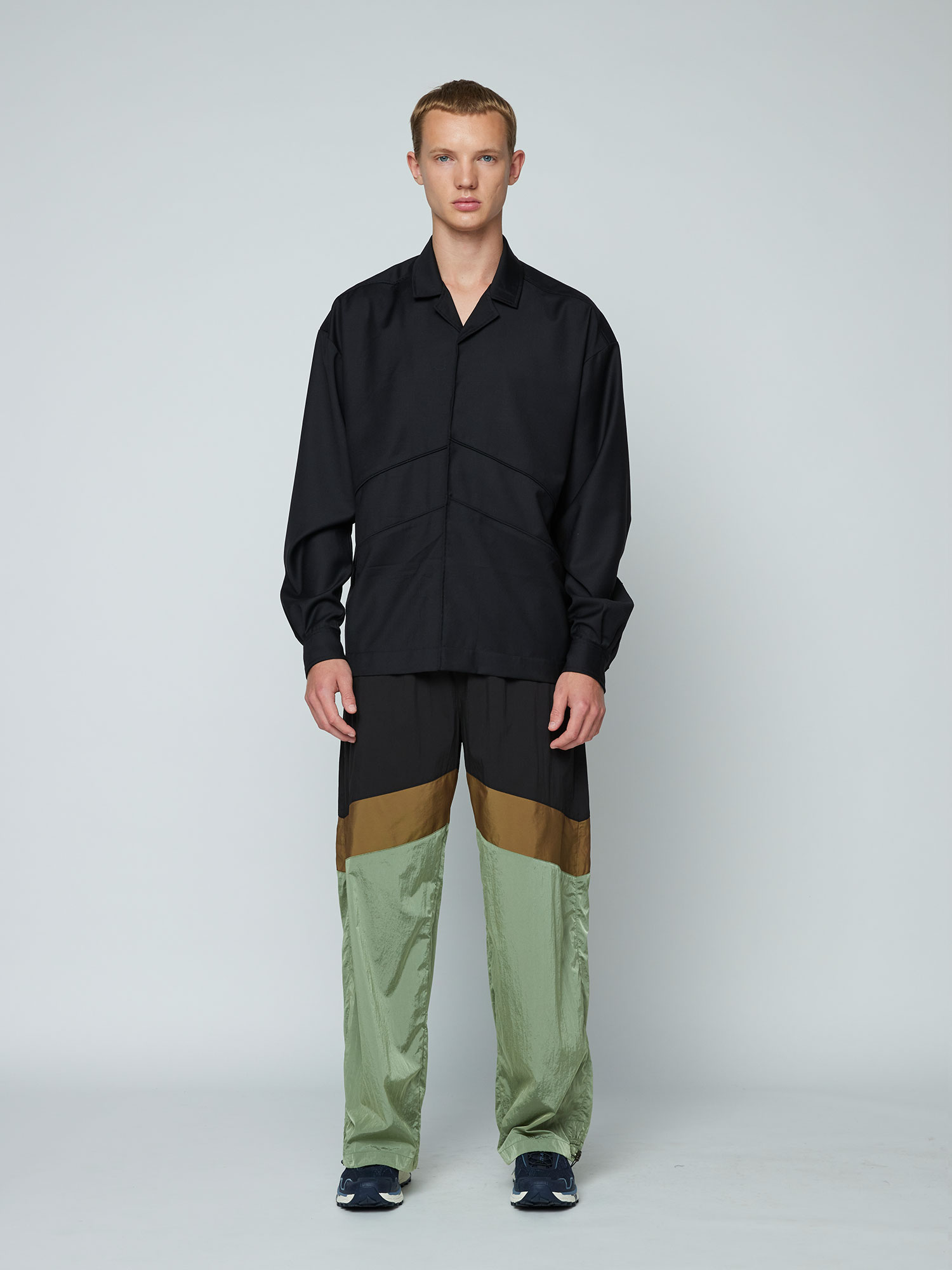 Chevron Track Pants Cactus/Copper/Black – Wynn Hamlyn