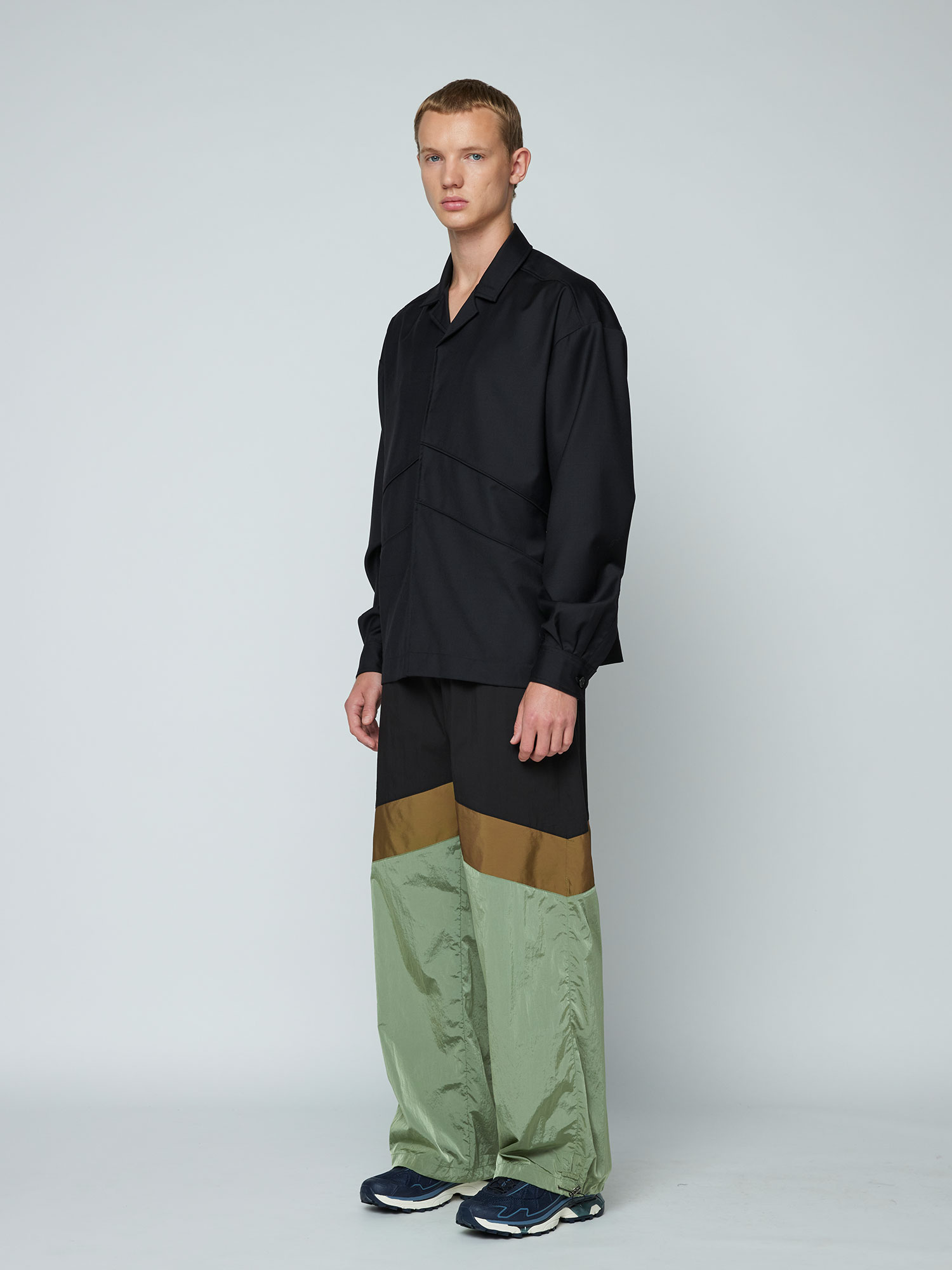 Chevron Track Pants Cactus/Copper/Black – Wynn Hamlyn