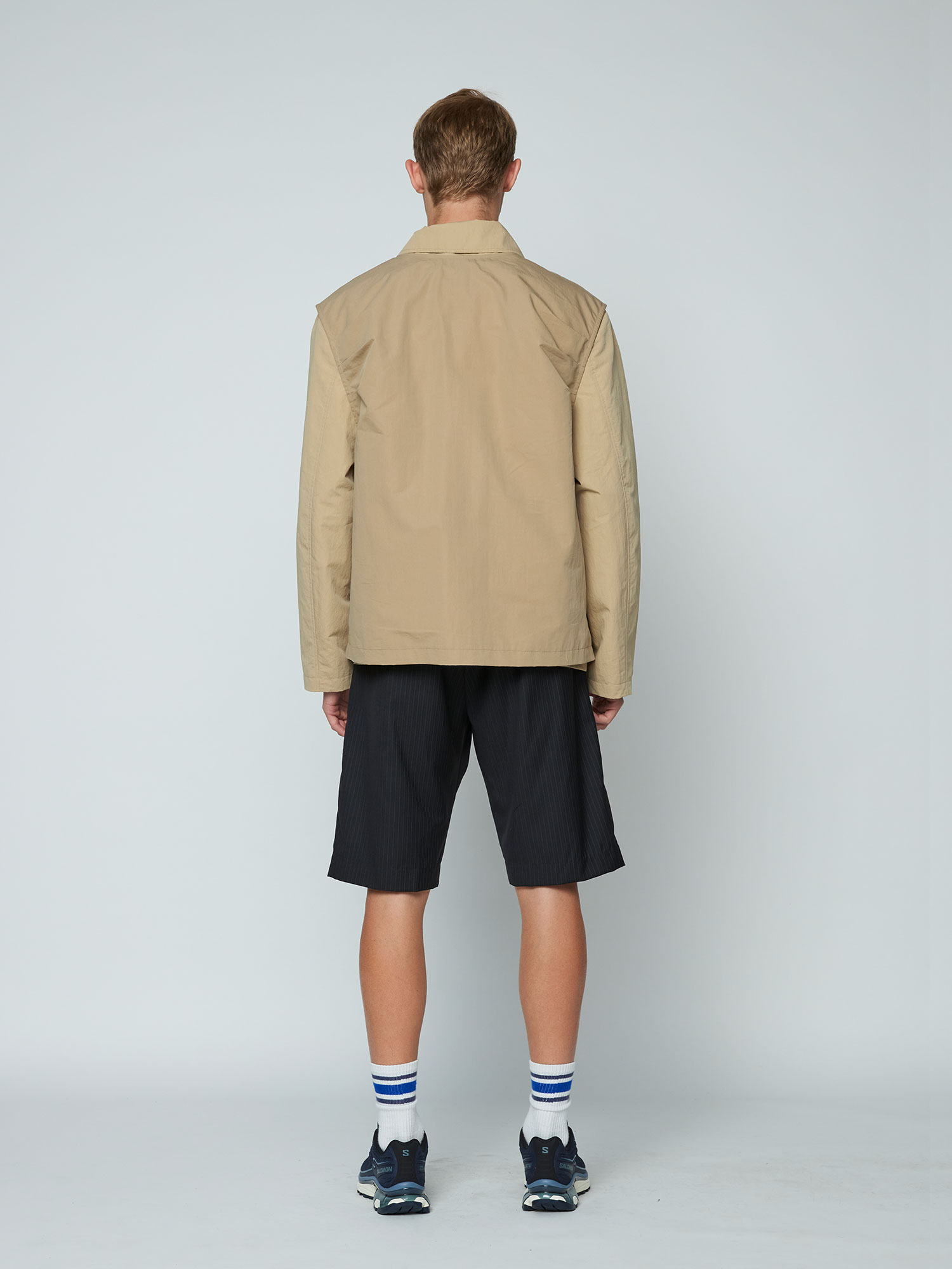 Mens Henry Vest/Jacket Tan – Wynn Hamlyn