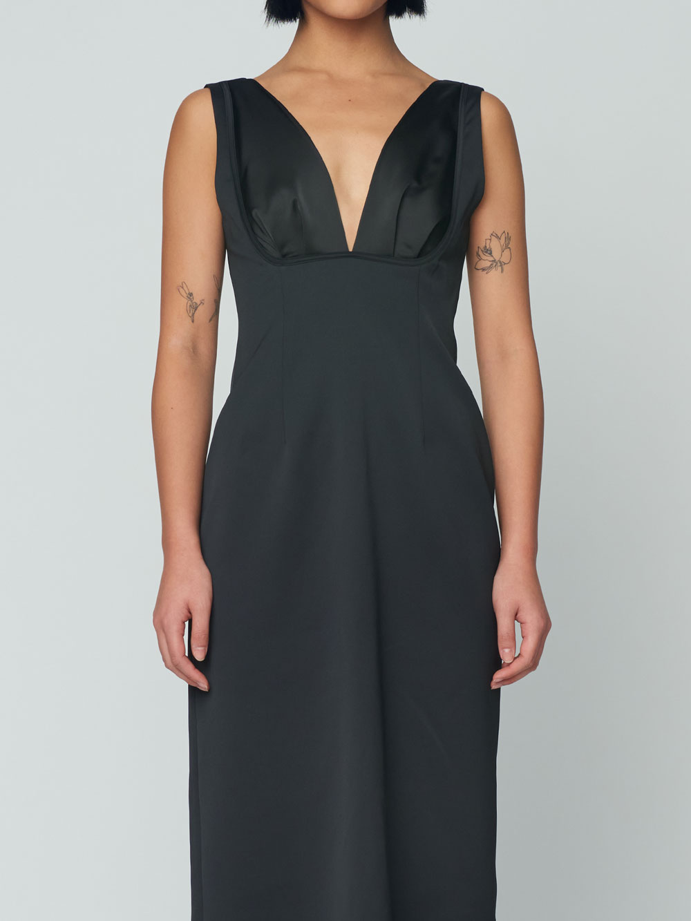 Nancy Dress Black – Wynn Hamlyn