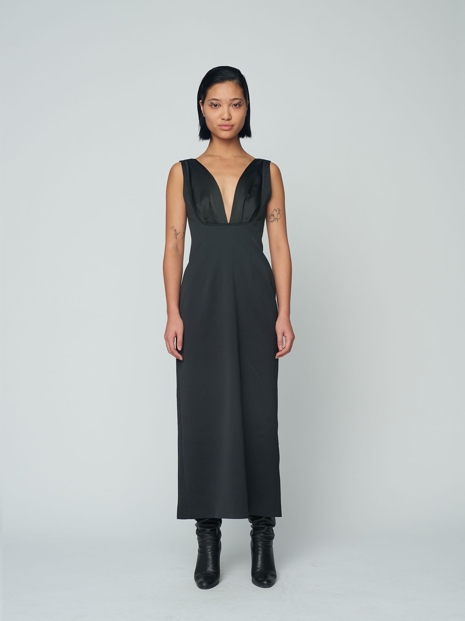 Nancy Dress Black – Wynn Hamlyn