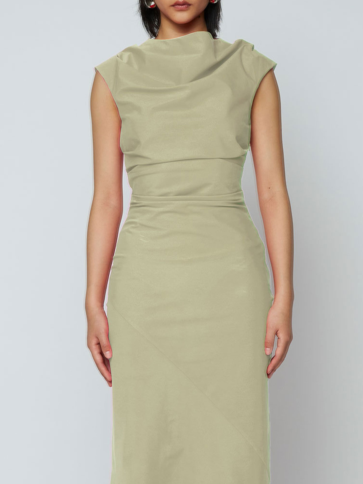 Mei Dress Ivory – Wynn Hamlyn