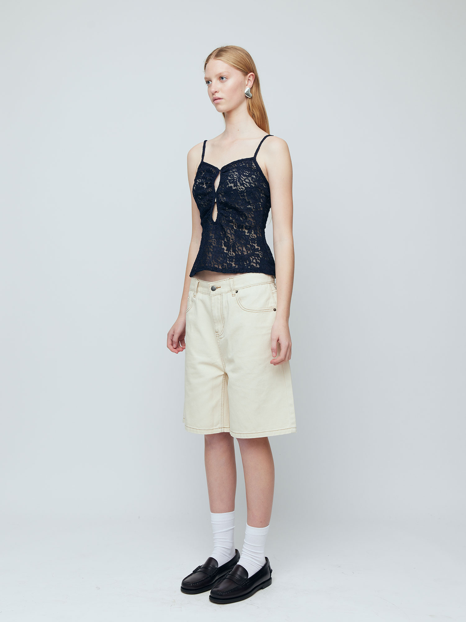 Sarah Top Navy – Wynn Hamlyn