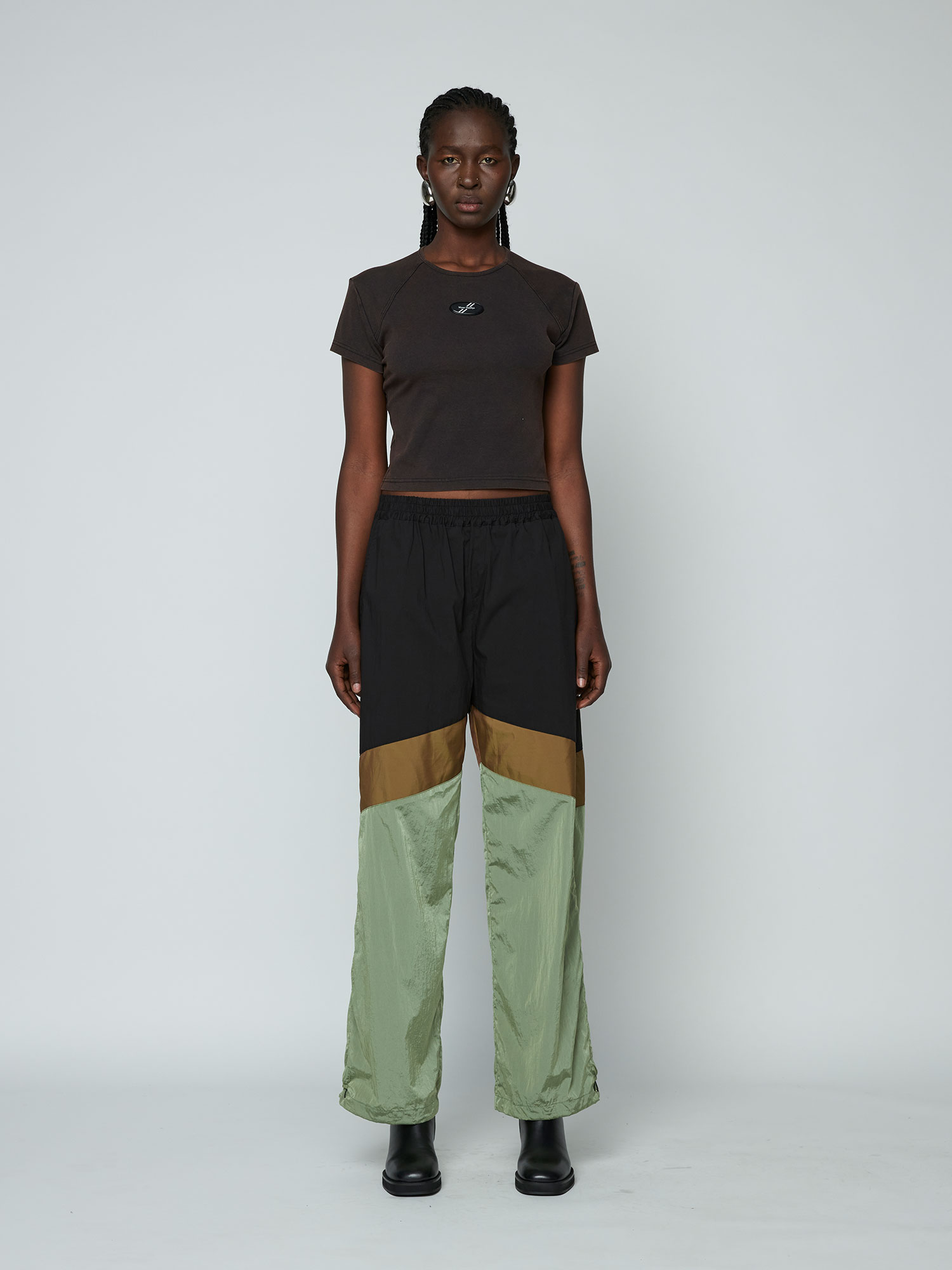 Chevron Track Pants Cactus/Copper/Black – Wynn Hamlyn