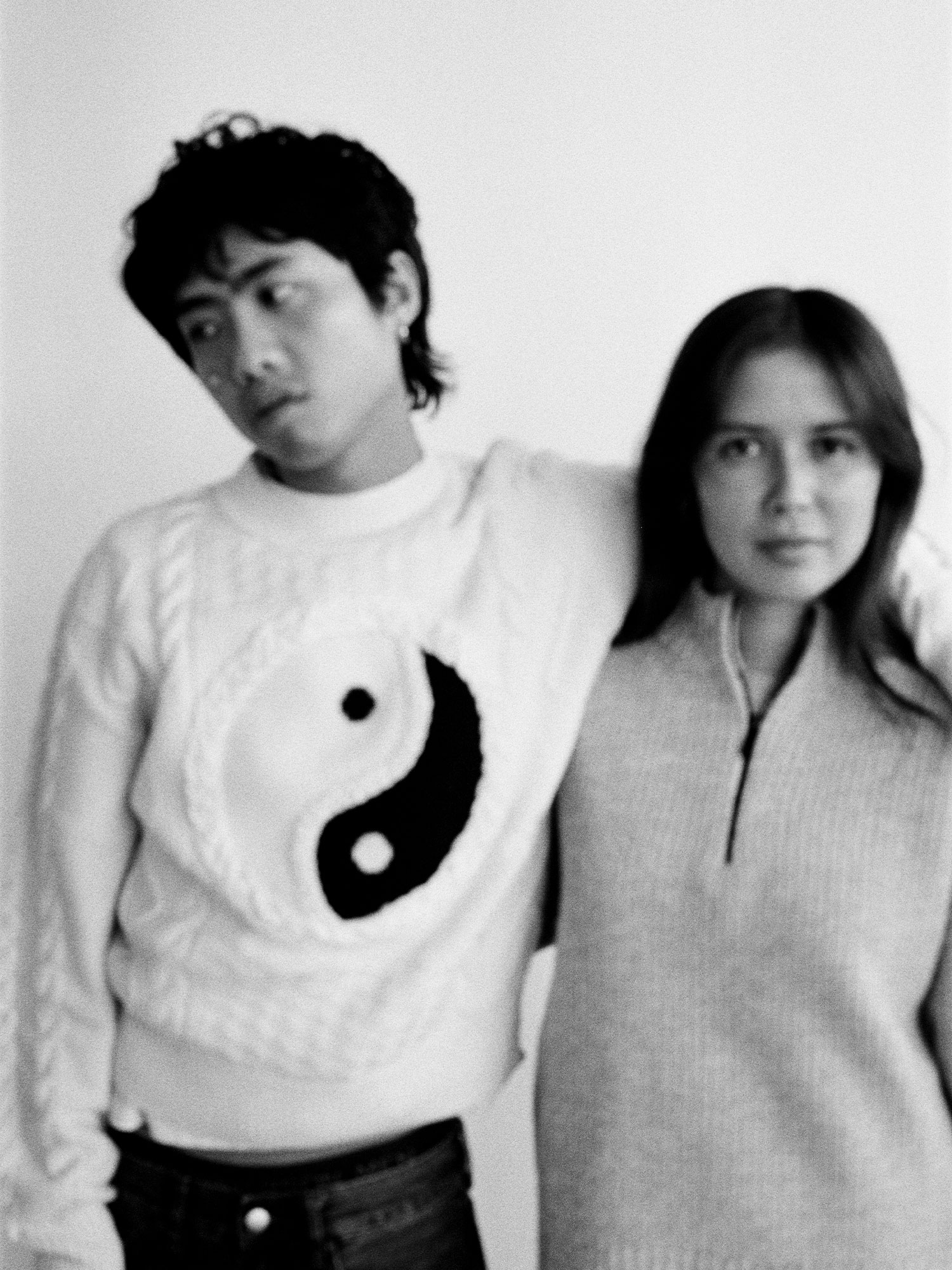 Yin Yang Sweater Bone – Wynn Hamlyn